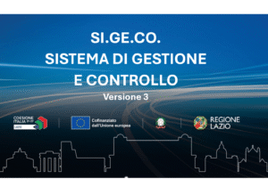 Disponibile la nuova versione del Si.Ge.Co del PR FESR Lazio – Regione ...